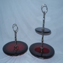 Glass Multi Level Cake Stand, Size : 3 Tier at Best Price in Moradabad ...