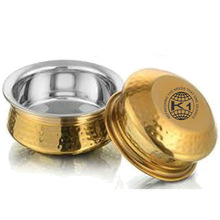 Metal Steel Handi, Certification : FDA at Best Price in Delhi - ID: 4432451