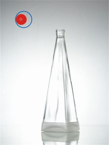 Pyramid Shape Transparent Glass Bottle at Best Price in Chengdu - ID ...