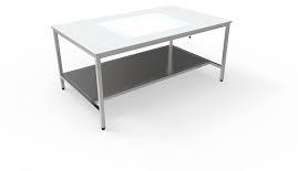 Polished Plain Stainless Steel Linen Inspection Table, Feature : Easy ...