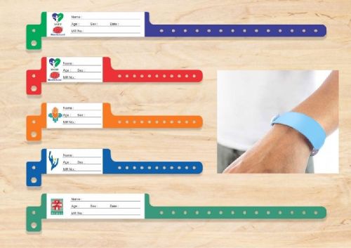 Printed Plastic Patient Identification Tags, Size : Standard at Rs 1.5 ...