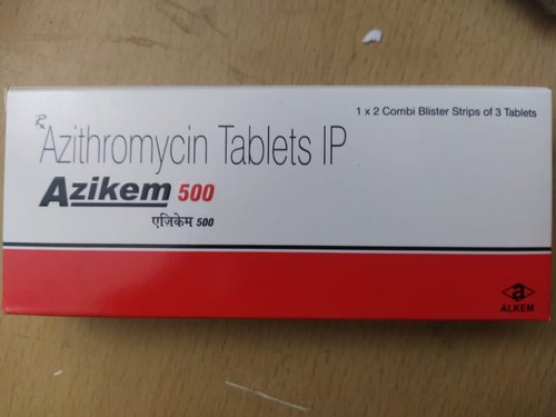 Azikem Tablets, Packaging Type : Blister at Rs 27.65 in Pune - ID: 6146450