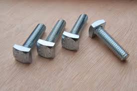 Polished Square Head Bolts, Thread Type : Half Threaded at USD 0.01 ...