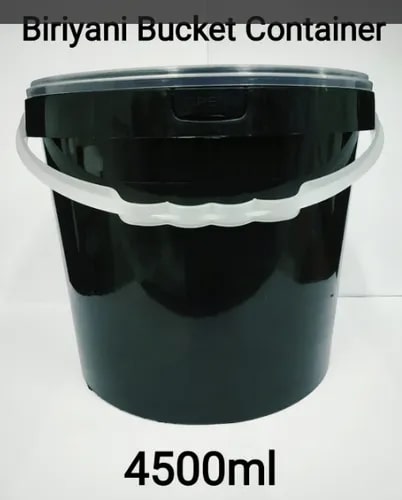 4500 ML Biryani Bucket, Color : Black at Rs 45 in Chennai - ID: 6601862