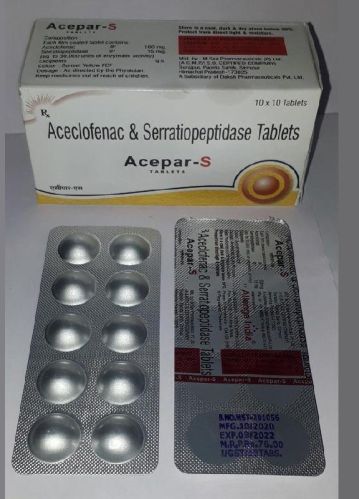 Acepar-S Tablets at Rs 110 in Bilaspur HP - ID: 6639520 | Scarlet ...