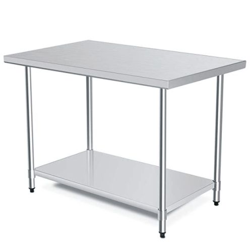 Stainless Steel Counter Table With One Shelves at Rs 25000 in Delhi ...