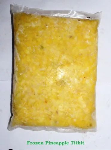 Ananda Frozen Pineapple Titbits, Packaging Type : Packet at Rs 40 in ...