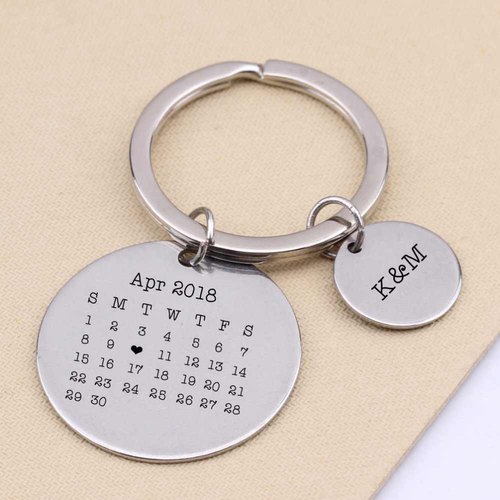 Mild Steel Engraved Keychain, Color : Silver at Rs 40 in Chennai - ID ...
