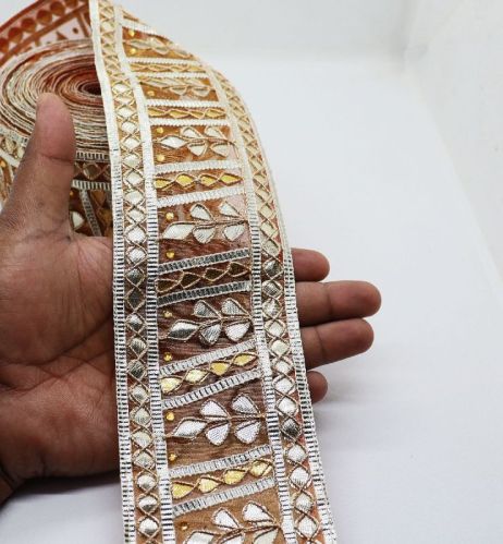 Embroidery Gota Patti Border Lace, Color : Gold at Rs 2299 in Jaipur - ID: 6464963