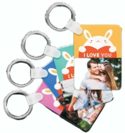 Printed Customized Key Ring, Color : Multicolor at Rs 15 in Delhi - ID ...