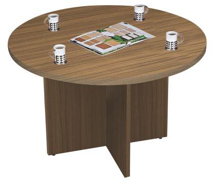 Polished Wood Round Conference Table, Style : Modern at Best Price in ...