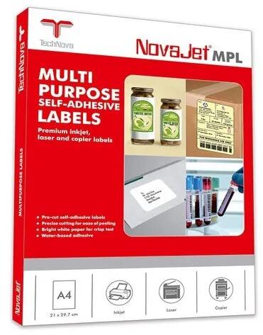 Novajet Multi Purpose Label (Orginal and Certified) All Label Sizes ...