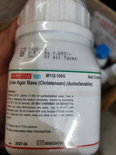 HiMedia Urea Agar Base at Rs 1097 in Kolkata - ID: 6723007 | Aacculab ...