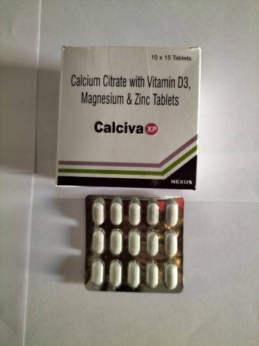 Calciva XP Tablets, Color : White. at Best Price in Latur - ID: 7135512