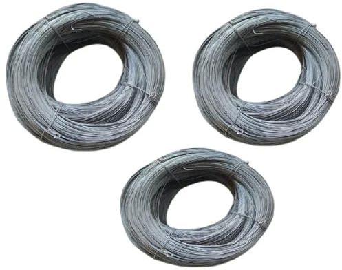 Silver 20 SWG GI Binding Wire, For Construction, Packaging Type : Roll ...