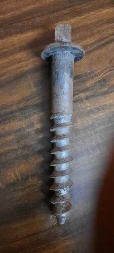 INDIA MILD STEEL Rail Screw, For RAILWAY TRACK FITTINGS at Rs 45 in ...