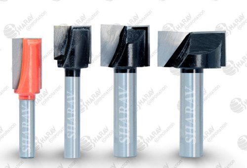 Round Brazed Carbide Endmill Area Cleaning Bit, For CNC Router at Rs ...