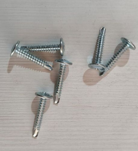 Silver Round Stainless Steel Self Tapping Screws, For Hardware Fitting, Grade : 304 at Best ...