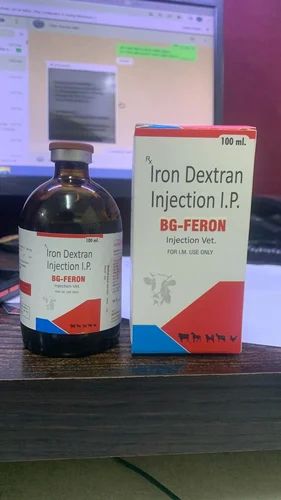 BG-Feron Iron Dextran Injection, For Clinical, Packaging Type : Vial at ...