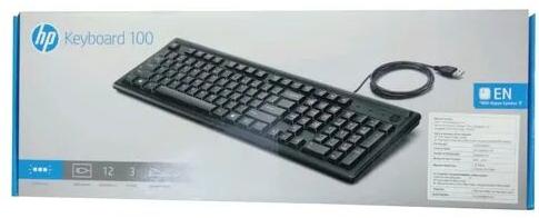 HP Wired Keyboard at Rs 500 in Navi Mumbai - ID: 6579654 | Computer Point