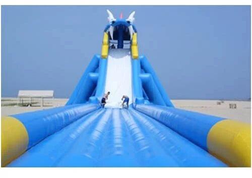 PVC Bounce Water Slide, Color : Blue White at Rs 255000 in Delhi - ID ...