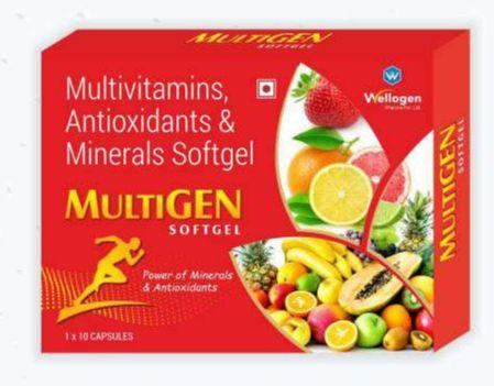 Multigen Softgel Capsules at Rs 105 in Thane - ID: 7179972 | Wellogen ...