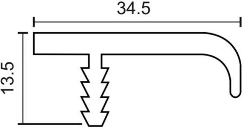 Golden Ap-ag1235 Aluminium F Handle Profile, For Kitchen, Feature ...