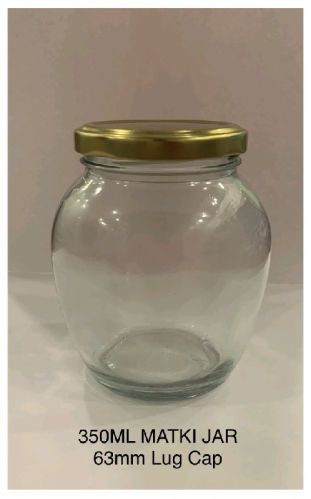 350 ML MATKI GLASS JAR 82 MM L/N at Rs 10.8 in Mumbai - ID: 6737800 | M/s Shreeji Niharika Eximp