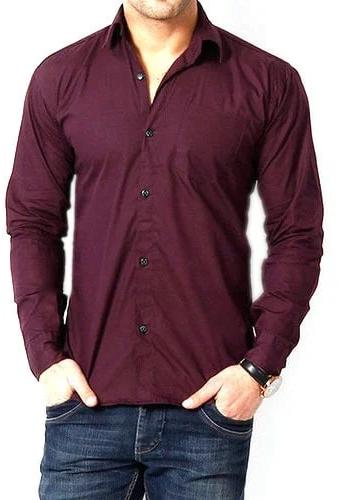 Mens Plain Shirt, Occasion : Casual Wear at Best Price in Delhi - ID: 6766530