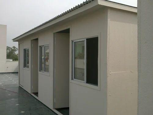 Rectangular Polished Mild Steel Portable Cabin, Feature : Low ...