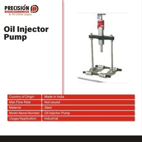 Precision Instruments High Pressure Semi Automatic Oil Injector Pump ...