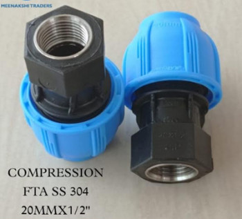 20mm X 15mm SS 304 Fta Compression Adapter at Best Price in delhi - ID ...