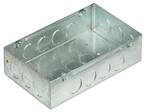 Grey AICON Standard Rectengular Stainless Steel Switch Boxes, Size ...