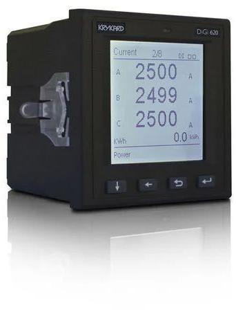 Black Electric Automatic Energy Meter, For Industrial, Feature ...