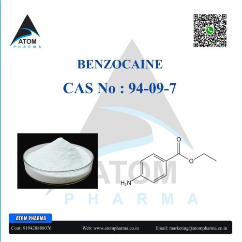 BENZOCAINE API, Packaging Type : Drum at Rs 650 in Surat - ID: 7031699