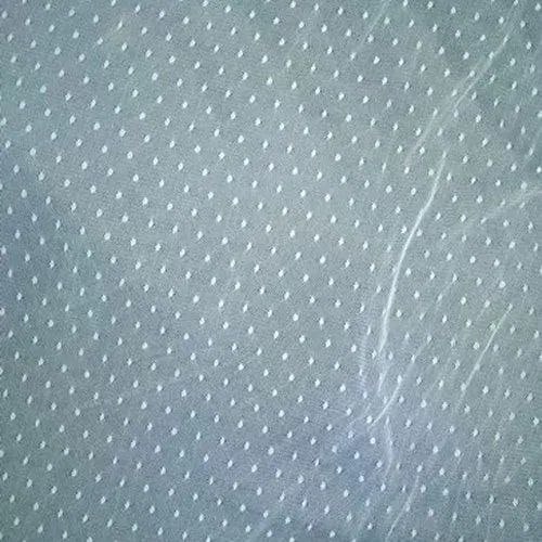 Multicolor Nylon Dotted Net Fabric, For Textile Industy, Length : 50 ...