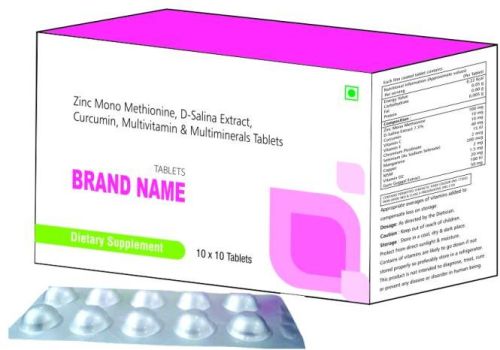 Multivitamin & Multimineral Tablet, Packaging Type : Strip, Box at Best ...