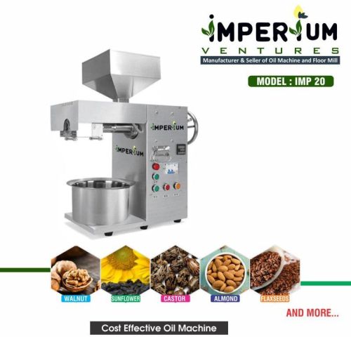 IMP-20 Imperium Oil Making Machine, Capacity : 15-20 Kg/HR at Rs 115000 ...