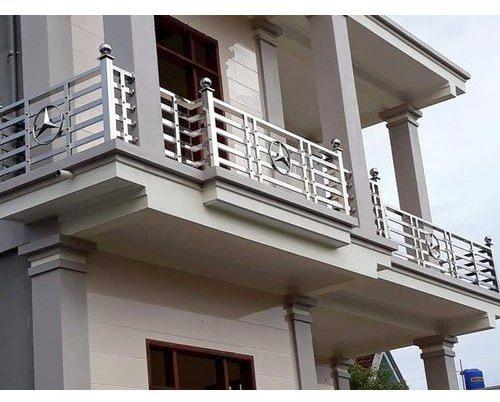 Polished Stainless Steel Balcony Railing, Feature : Attractive Designs ...