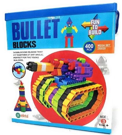 Plastic Bullet Blocks Toy, Size : Standard Size at Rs 340 in delhi - ID ...