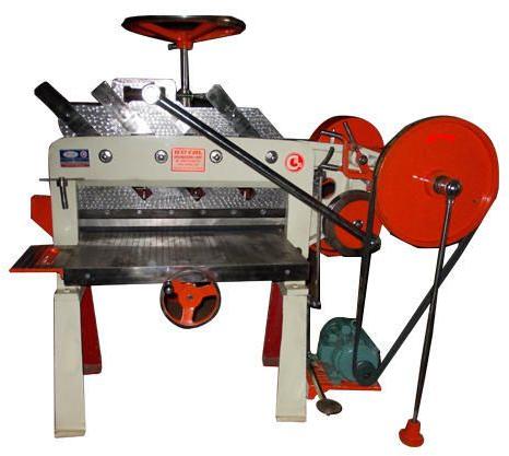 Polished Stainless Steel Paper Cutting Machine, For Industrial ...