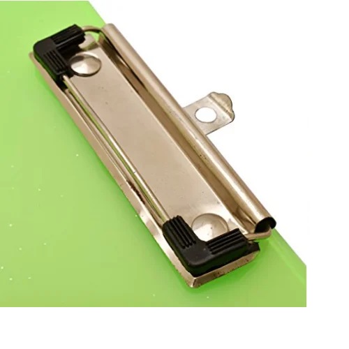 Pink Plastic Stainless Steel Exam Board Clip, Size : 4 Inch at Rs 4 in ...