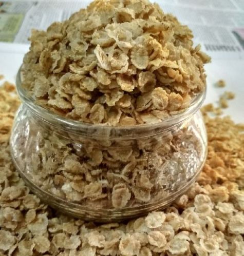 Crunchy Rolling Flatening Jowar Flakes, For Breakfast Cereal, Musli ...