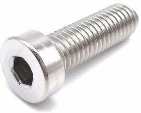 Round Titanium Socket Head Bolt, For Industrial, Thread Type : Full ...