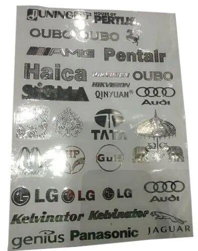 Printed Radium Cutting Sticker, Color : Silver at Rs 15 in Ahmedabad ...
