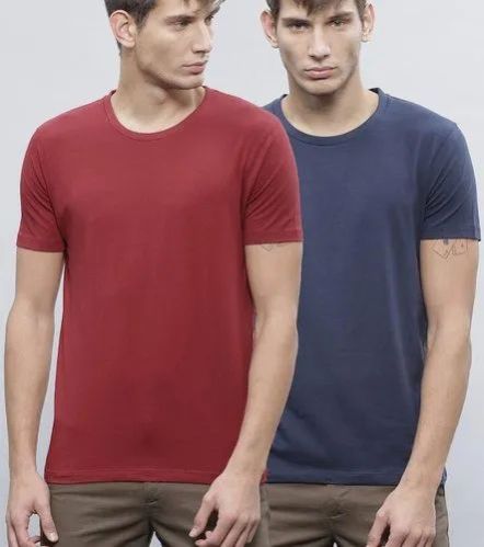 Mens Plain Lycra T-Shirt, Occasion : Casual Wear at Rs 110 in Meerut - ID: 6996946
