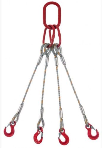 Four Legged Wire Rope Sling, Length : 10-15mtr at Rs 1000 in Thane - ID ...