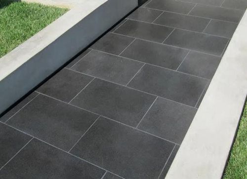 Black Square Basalt Stone, For Flooring, Pattern : Plain at Best Price ...