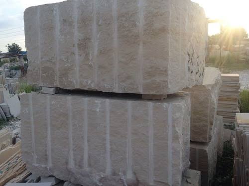 Yellow Rectangular Non Polished Solid Sandstone Blocks at Rs 250 in ...