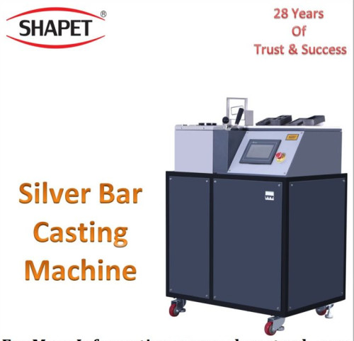 SHAPET Automatic Silver Bar Casting Machine, Voltage : 440V at Best ...